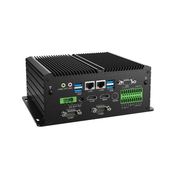 MBC-3200 Intel® Celeron®/Core™ i Fanless Box Computer with 6x COM (4x RS-232/485), 2x HDMI