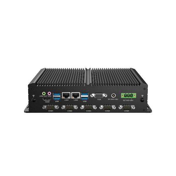 MBC-7111 Intel® Core™ i Fanless Box Computer with 6x COM (4x RS-232/485) with Isolation, 1x PCI ...