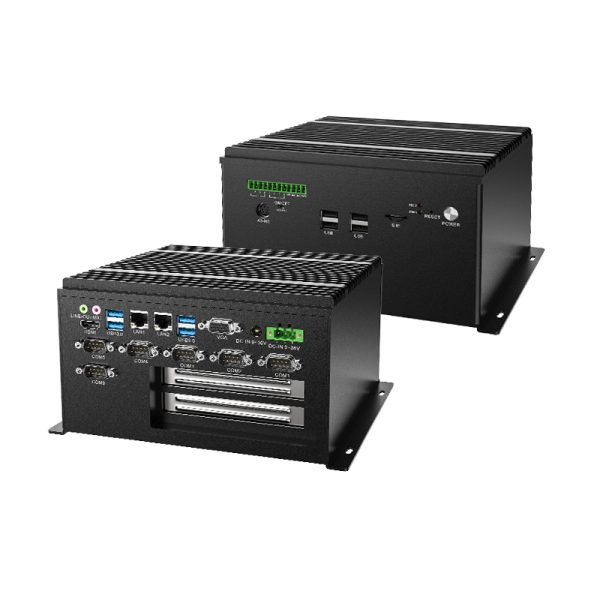 MBC-7120 Intel® Core™ i Fanless Box Computer with 6x COM (4x RS-232/485) with Isolation, 2x PCI