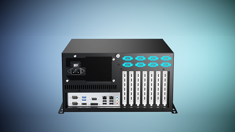 Darveen Android Vehicle Mount Computer Installed on Forklift in a ...